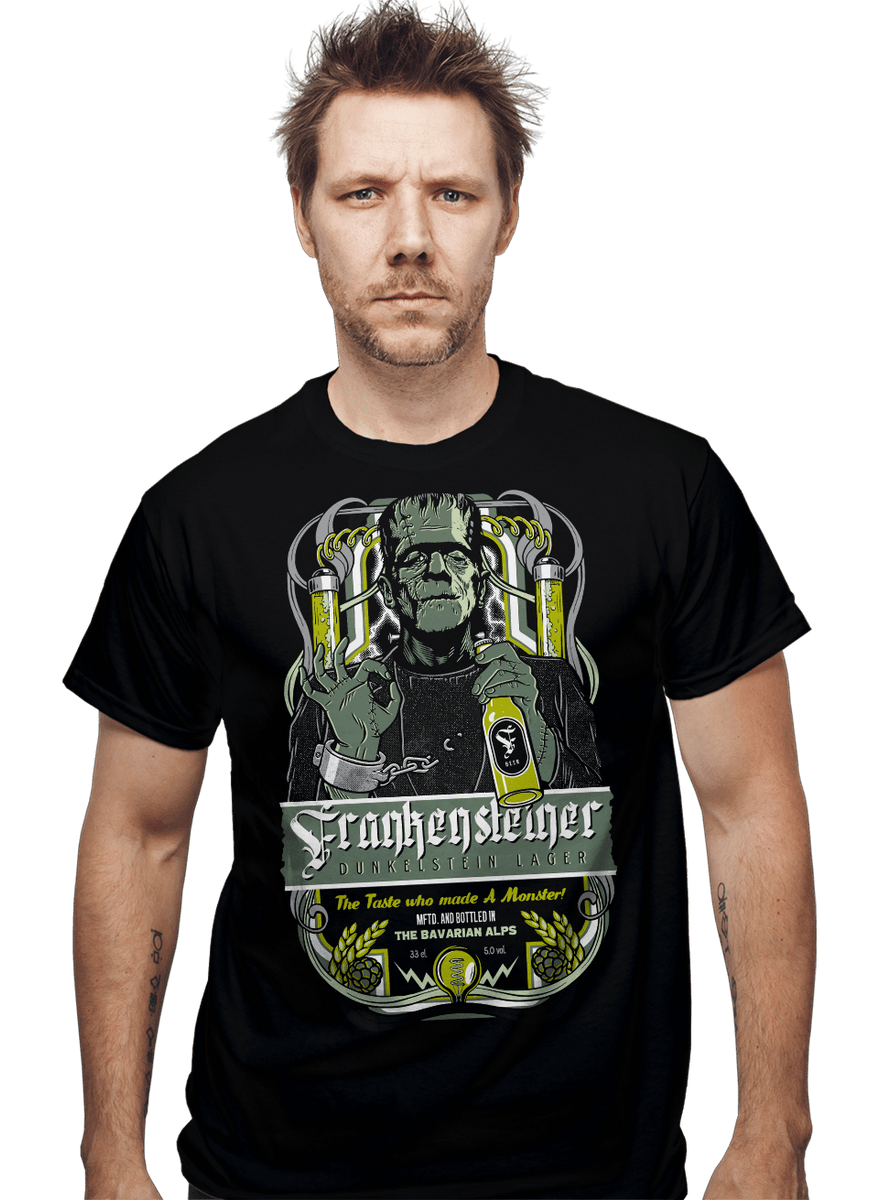 Frankenstein Beer - Nerdy T-Shirt by Arinesart | ShirtPunch