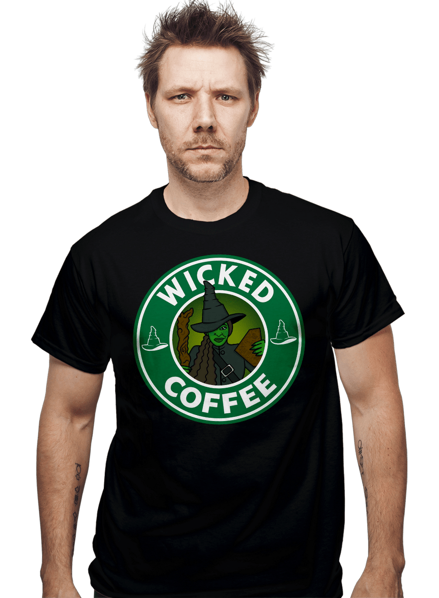 Wicked Coffee - Nerdy T-Shirt by MarianoSan | ShirtPunch