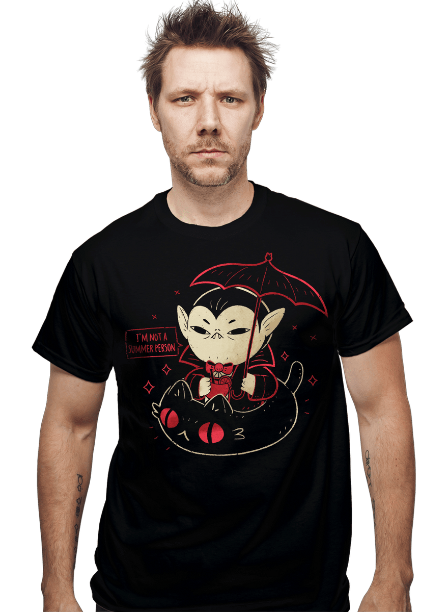 Cute Vampire Summer - Nerdy T-Shirt by xMorfina | ShirtPunch