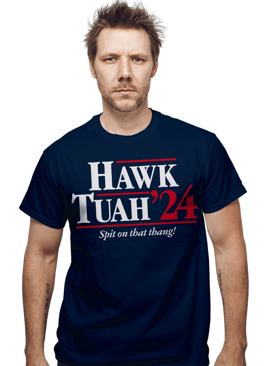 Hawk Tuah '24 - Nerdy T-Shirt by AJ_Art | ShirtPunch