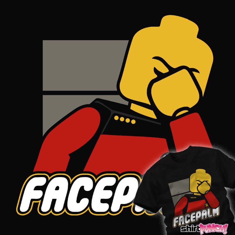 Facepalm - Nerdy T-Shirt by Truly-Madly-Geekly | ShirtPunch