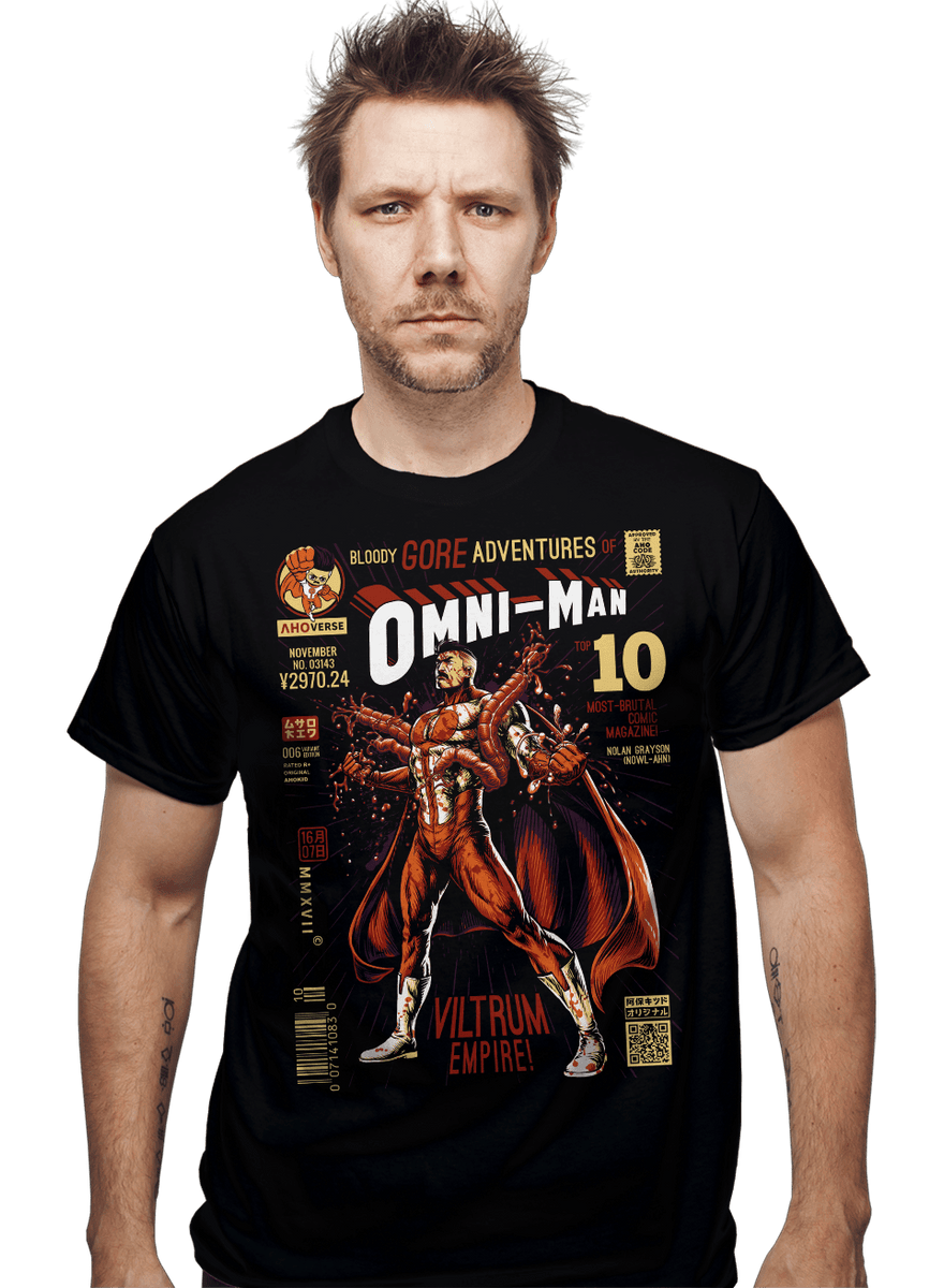Omni-Man - Nerdy T-Shirt by Aho_Kid | ShirtPunch
