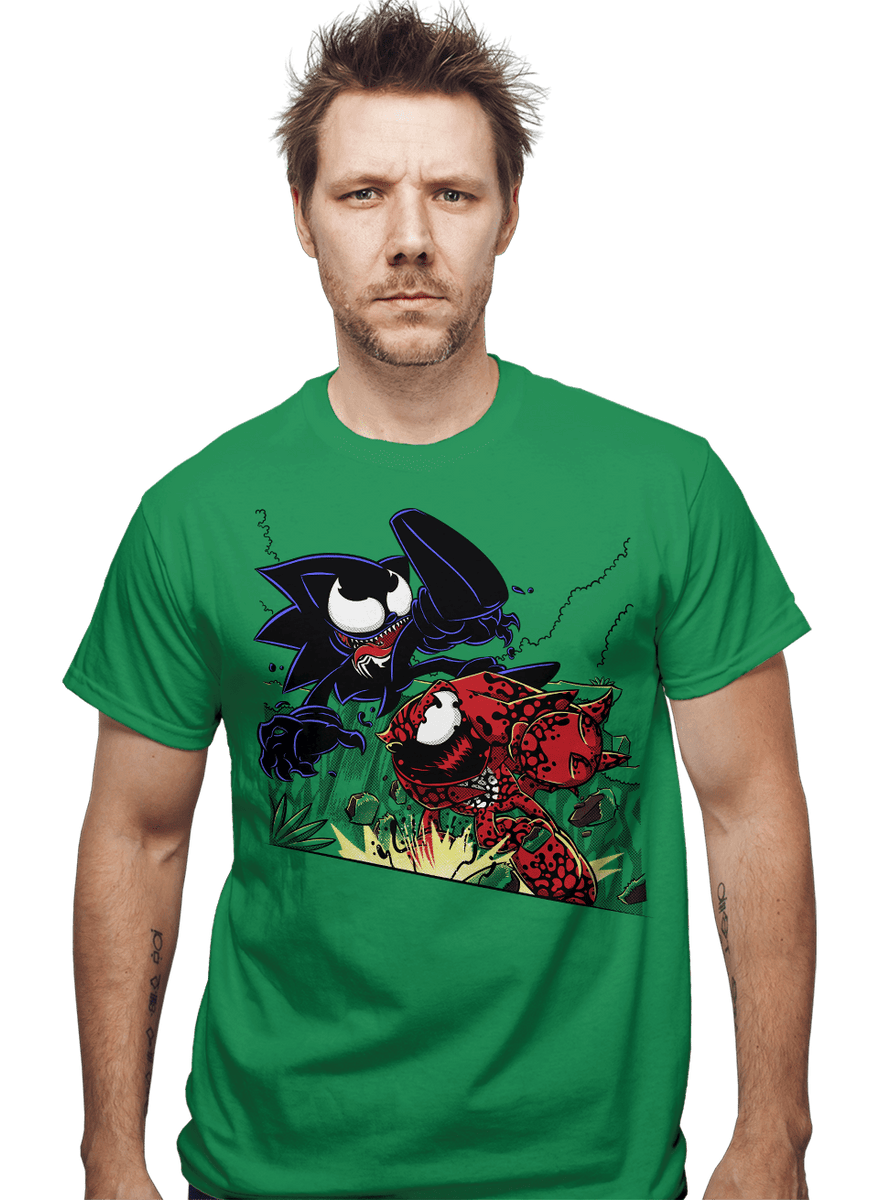 Echidna VS Hedgehog - Nerdy T-Shirt by BetMac | ShirtPunch