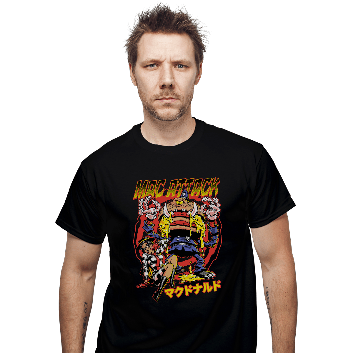 Mac Attack - Nerdy T-Shirt by MINION_FACTORY | ShirtPunch