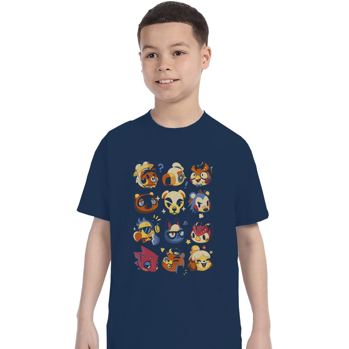 Island Faces - Nerdy T-Shirt by BlancaVidal | ShirtPunch